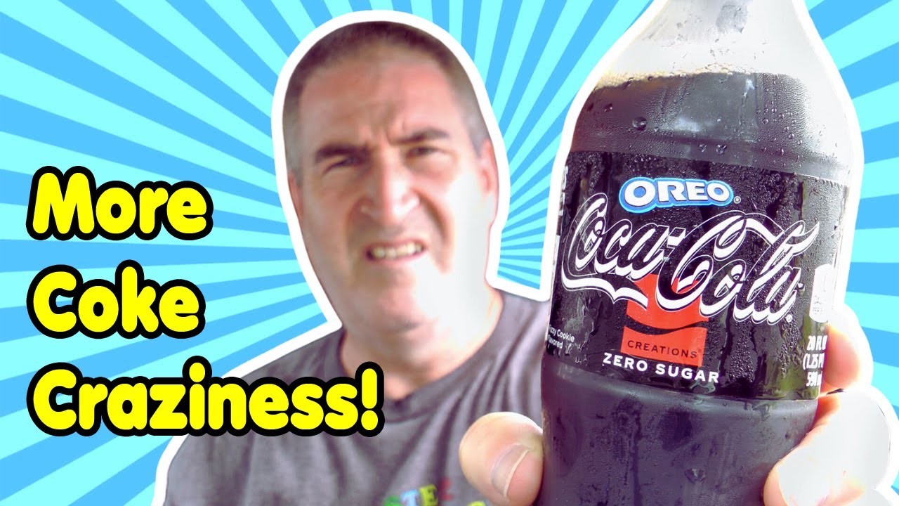ANOTHER COKE FAIL? Trying The OREO Coca Cola Zero Sugar 😮 - YouTube