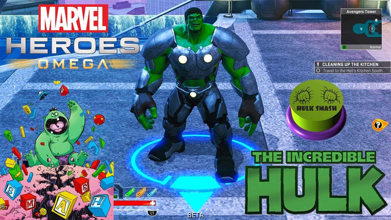 Marvel Heroes Omega HULK SMASH Stream of SMASH! [Playstation 4 Pro ...