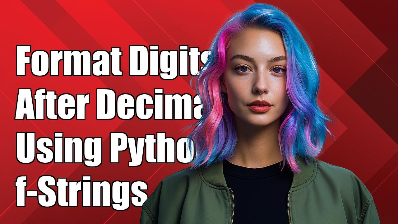 How to Format Fixed Digits After Decimal Using Python f-Strings - YouTube