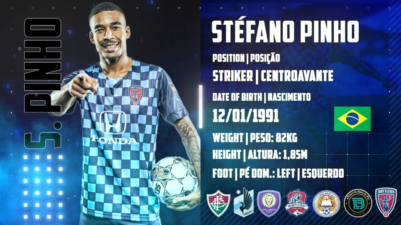 Stéfano Pinho ⚽ Striker | Centroavante ⚽ Highlights 2022 - YouTube