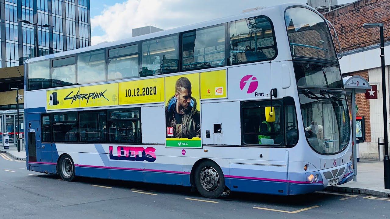 First Bus Leeds 32436 On 40 From Leeds Boar Lane To Seacroft Bus ...