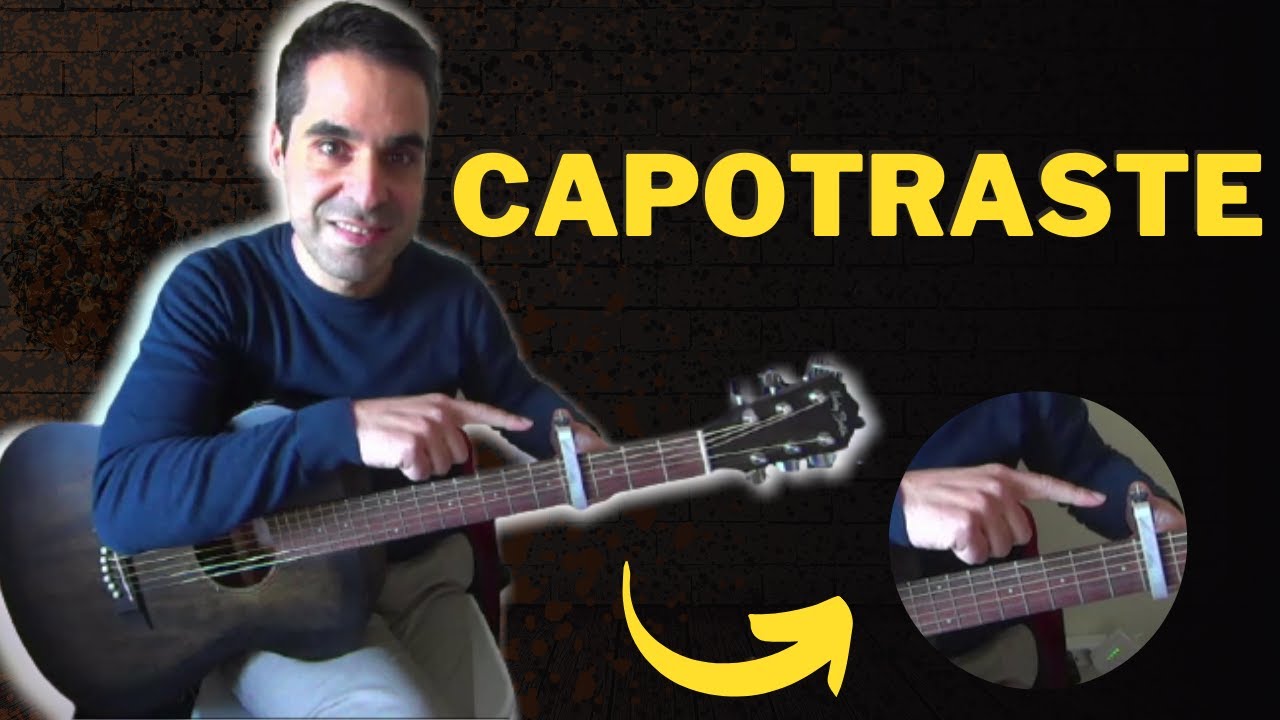 Como Usar Um Capotraste ou Transpositor - YouTube