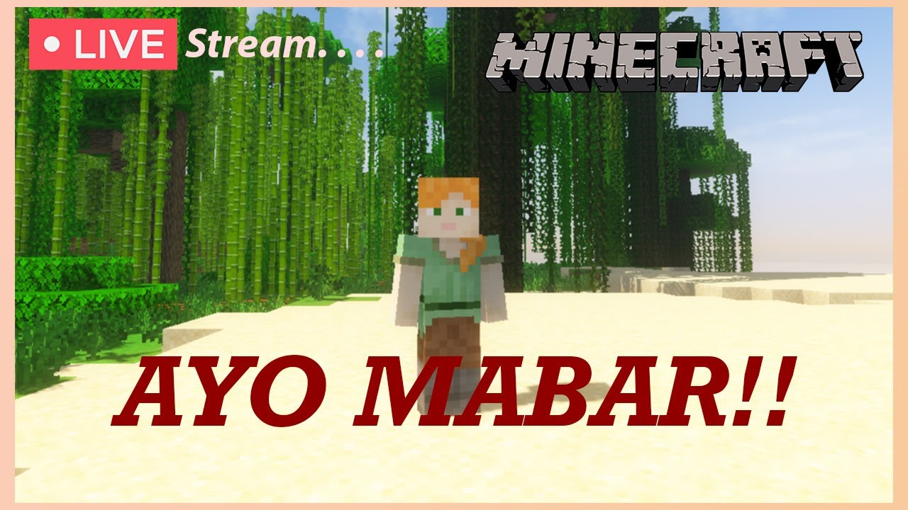 AKU COBA Lagi MABAR Sama Member & SUBSCRIBER di Minecraft JAVA & BEDROCK!!?? | Minecraft Live ...