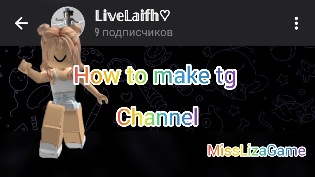 how to make tg channel - YouTube