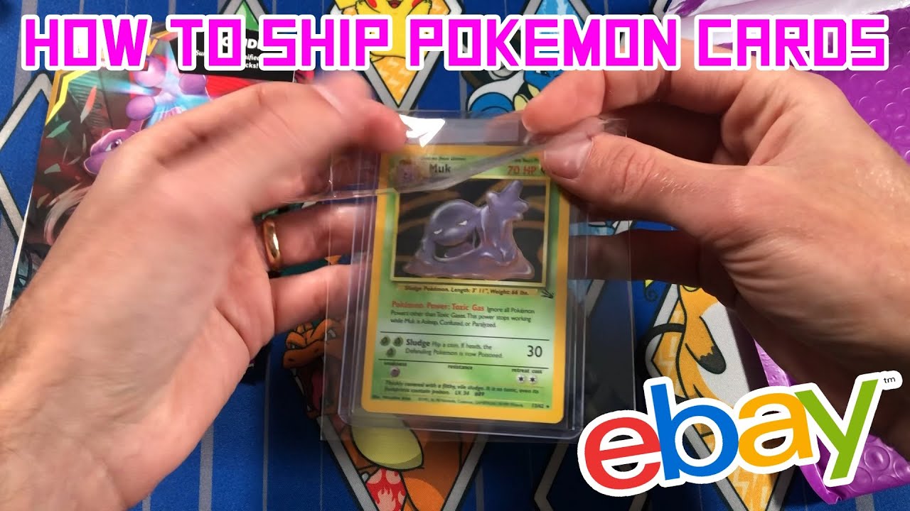 How to Pack and Ship Pokemon Cards! (EBAY PART II) - YouTube