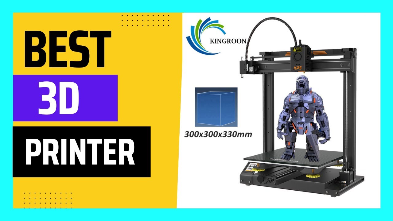 KINGROON KP5L 3D Printer High Precision Printing Machine - YouTube