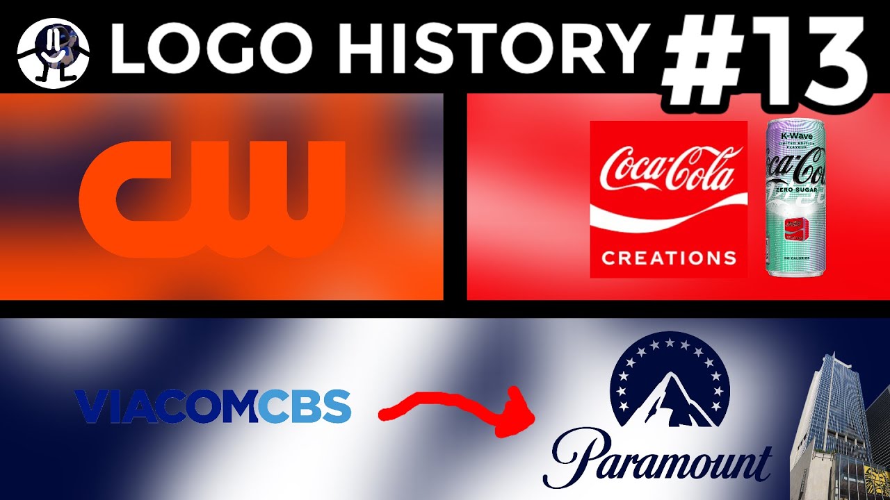 LOGO HISTORY #13 The CW, Coca-Cola Creations & Paramount Global - YouTube