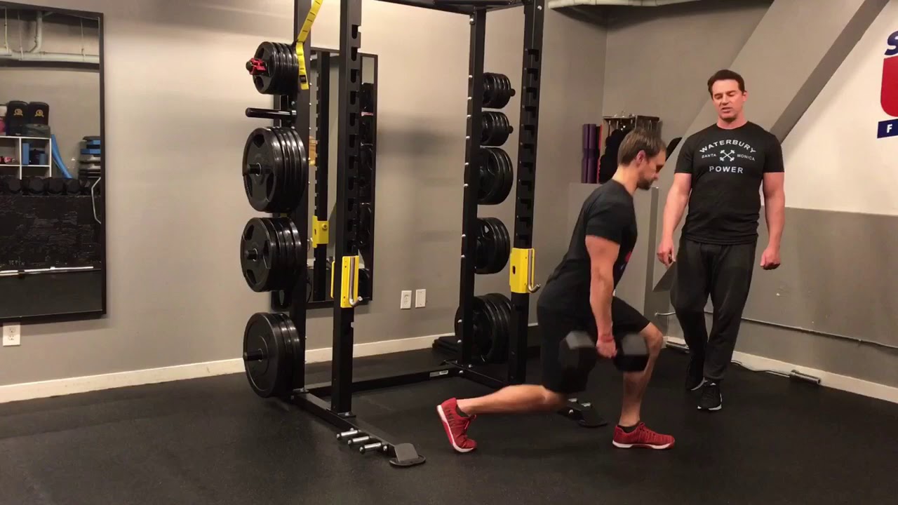 Reverse Lunge Test - YouTube