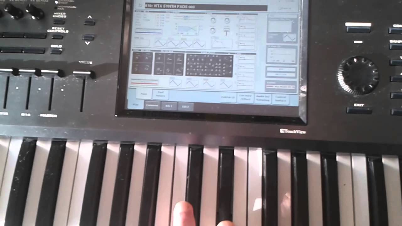 Korg Kronos Sound Libraries Pads Synthsounds.co.uk - YouTube