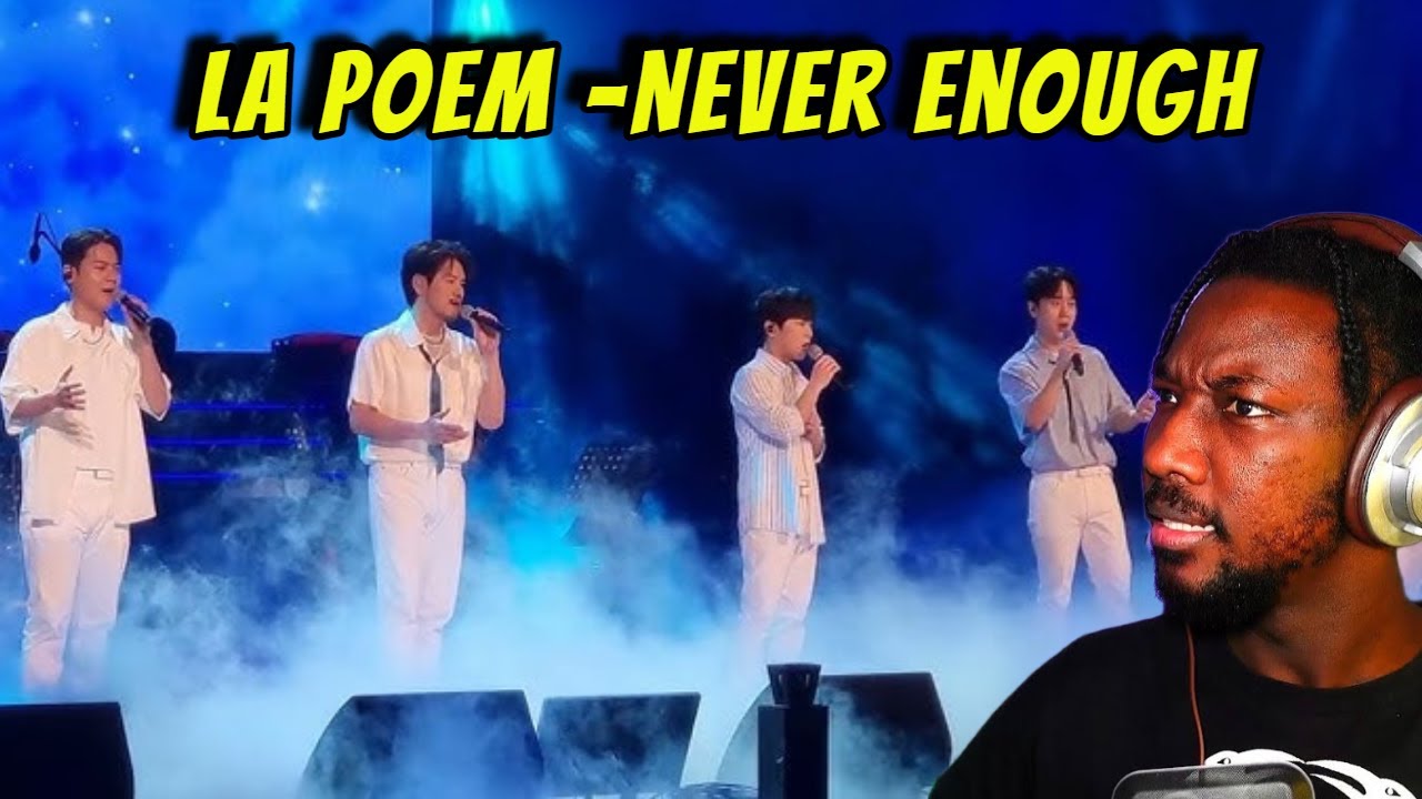 THEY KILLED IT! LA POEM - NEVER ENOUGH REACTION - YouTube