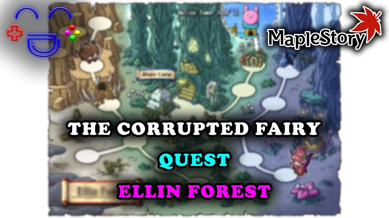 The Corrupted Fairy | Ellin Forest | Maplestory Quest Guide - YouTube