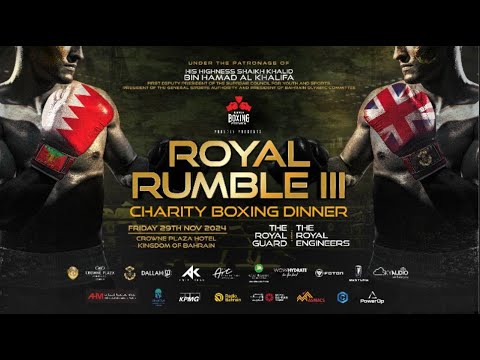 ROYAL RUMBLE lll CHARITY BOXING DINNER - YouTube