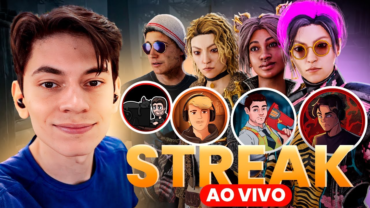 🔴LIVE — STREAK DOS STREAMERS⇒ !verde | VIRE !MEMBRO | RESGATE(!FILA ...