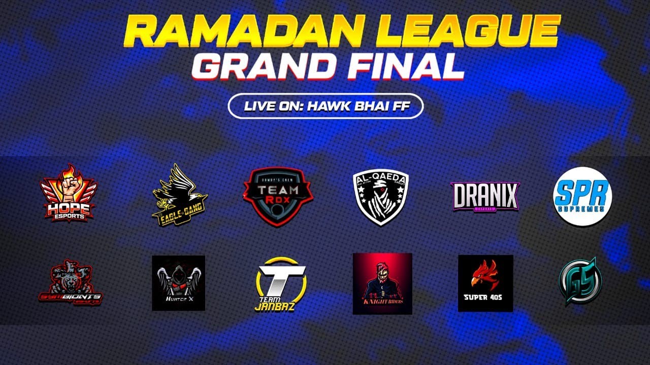 GRAND FINALE | RAMADAN LEAGUE | ESPORTS | Caster: Hawk - YouTube