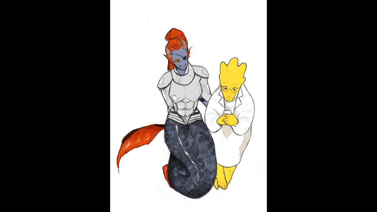 Undertale- Mermaid Undyne - YouTube