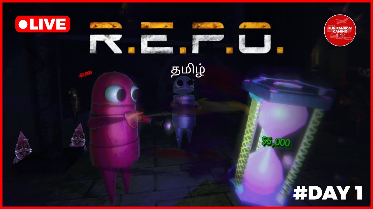 THE REPO GAMEPLAY TAMIL 💀😱HORROR GAME #repo #liveintamil #live - YouTube