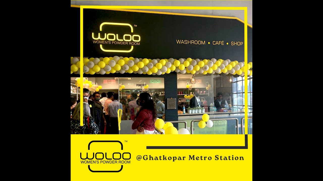 Woloo Powder Room | Customer Review | Ghatkopar Metro Station - YouTube
