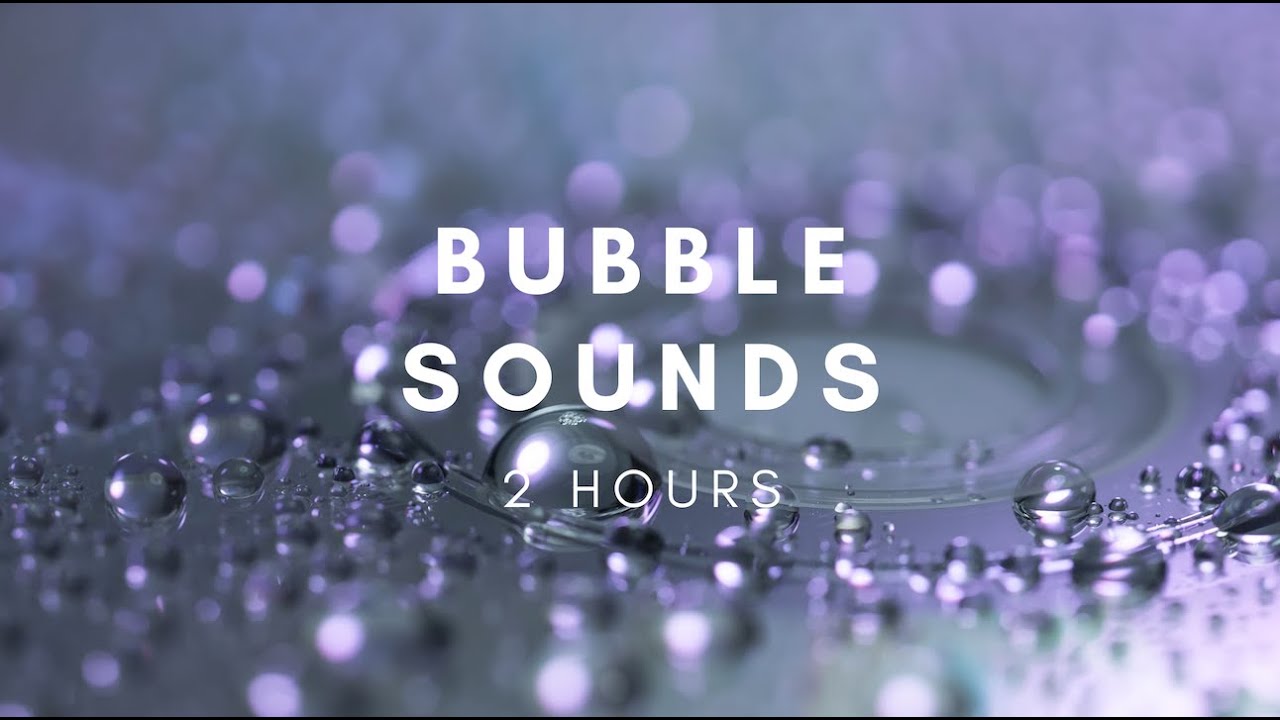 🎧 2 HOURS REAL UNDERWATER BUBBLE SOUNDS | WATER BUBBLES | UNDERWATER ...