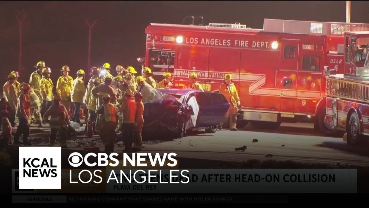 2 teens killed in Playa del Rey crash - YouTube
