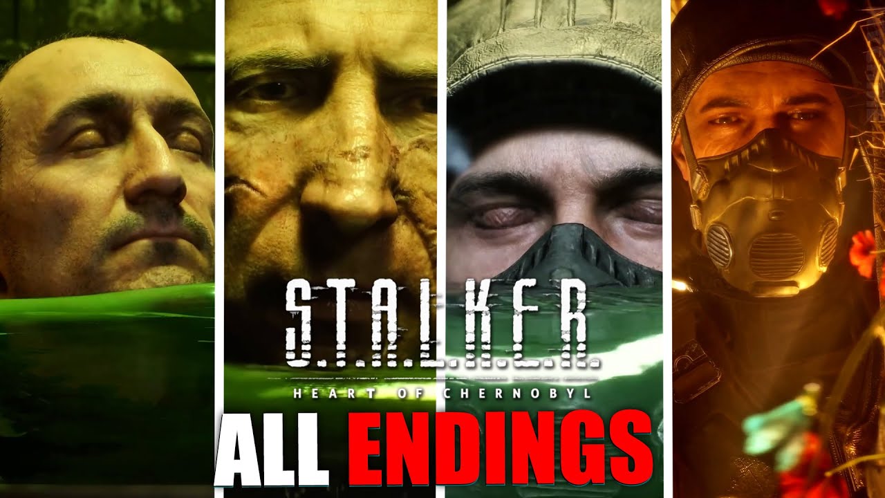 All ENDINGS - STALKER 2 Heart of Chornobyl (Good, Bad, Worst and Secret ...