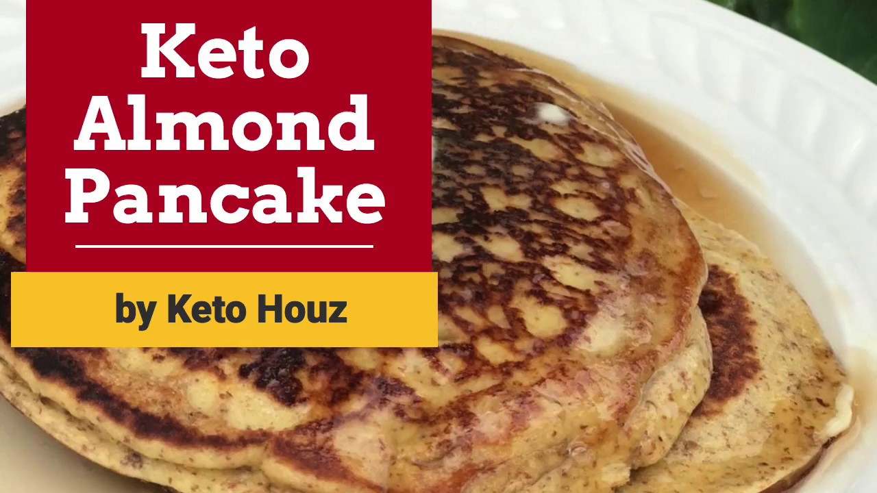 Keto Almond Pancakes Recipe - YouTube