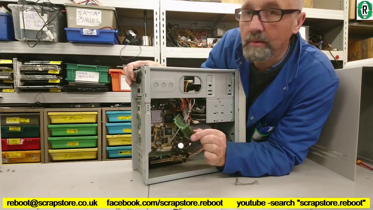 Tech Donation #15. 486 DX2 66 Turbo button ! AMD K6 Time Machine - YouTube
