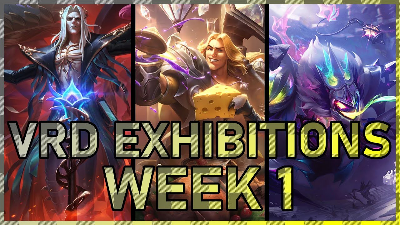 VRD Exhibitions Week 1 - VRD Fall 2022 - League of Legends 12.15 - YouTube