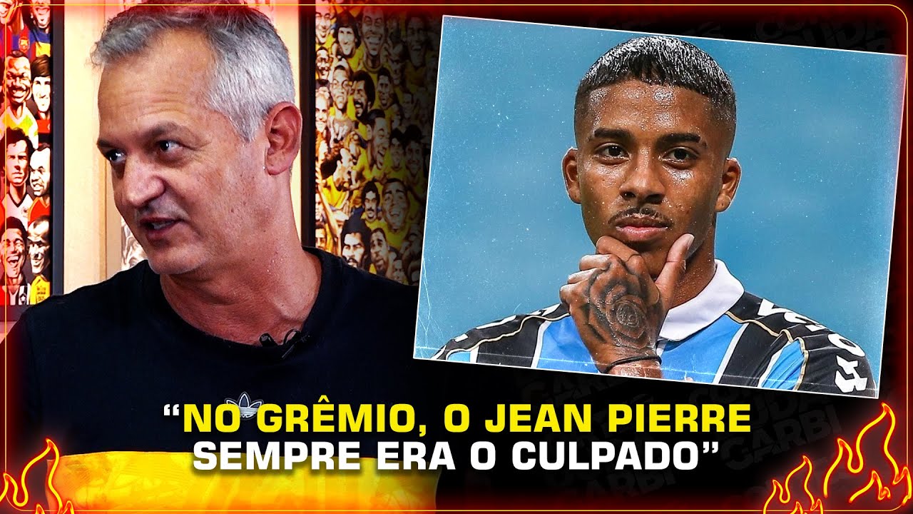 O JEAN PIERRE FICOU MAGOADO COM O GRÊMIO | Cortes do Duda - YouTube