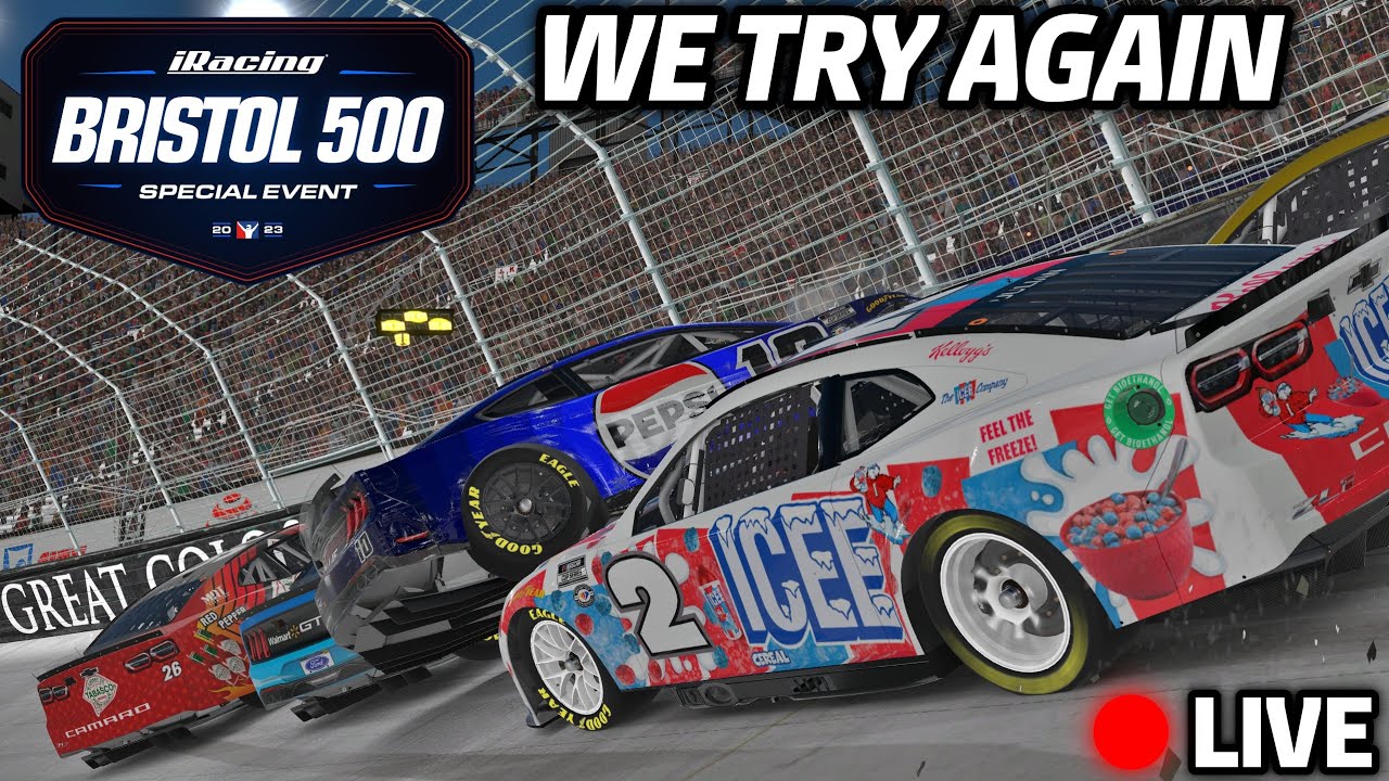 iRacing Special Event: The Bristol 500 (OPEN) - YouTube