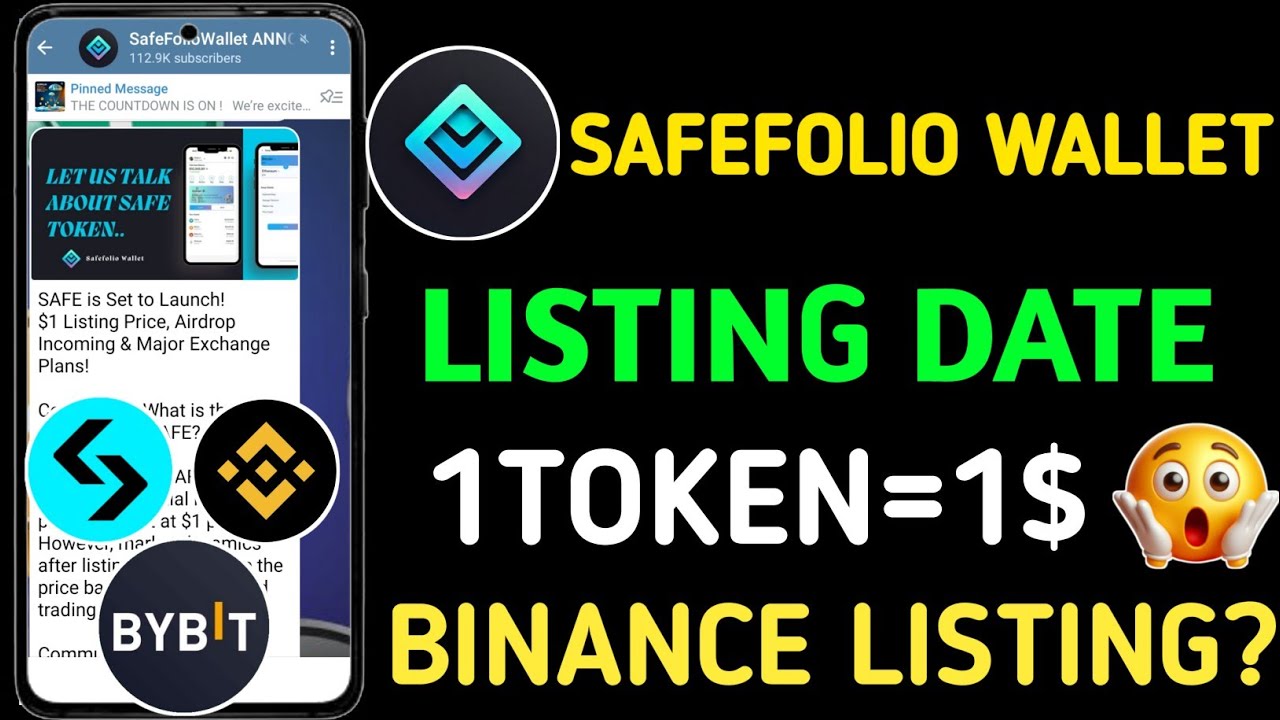 Safefolio Wallet Airdrop Listing Date || Safe Wallet Waitlist new ...