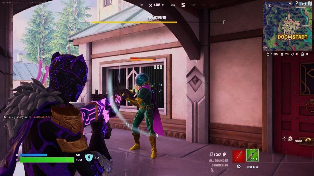 Fortnite Mysterio Medallion Tutorial Youtube