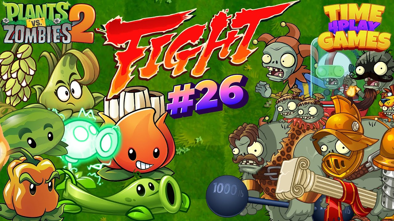 Tournament Сhallenge Fight! PvZ 2 Gameplay Plants vs Zombies 2 It's ...