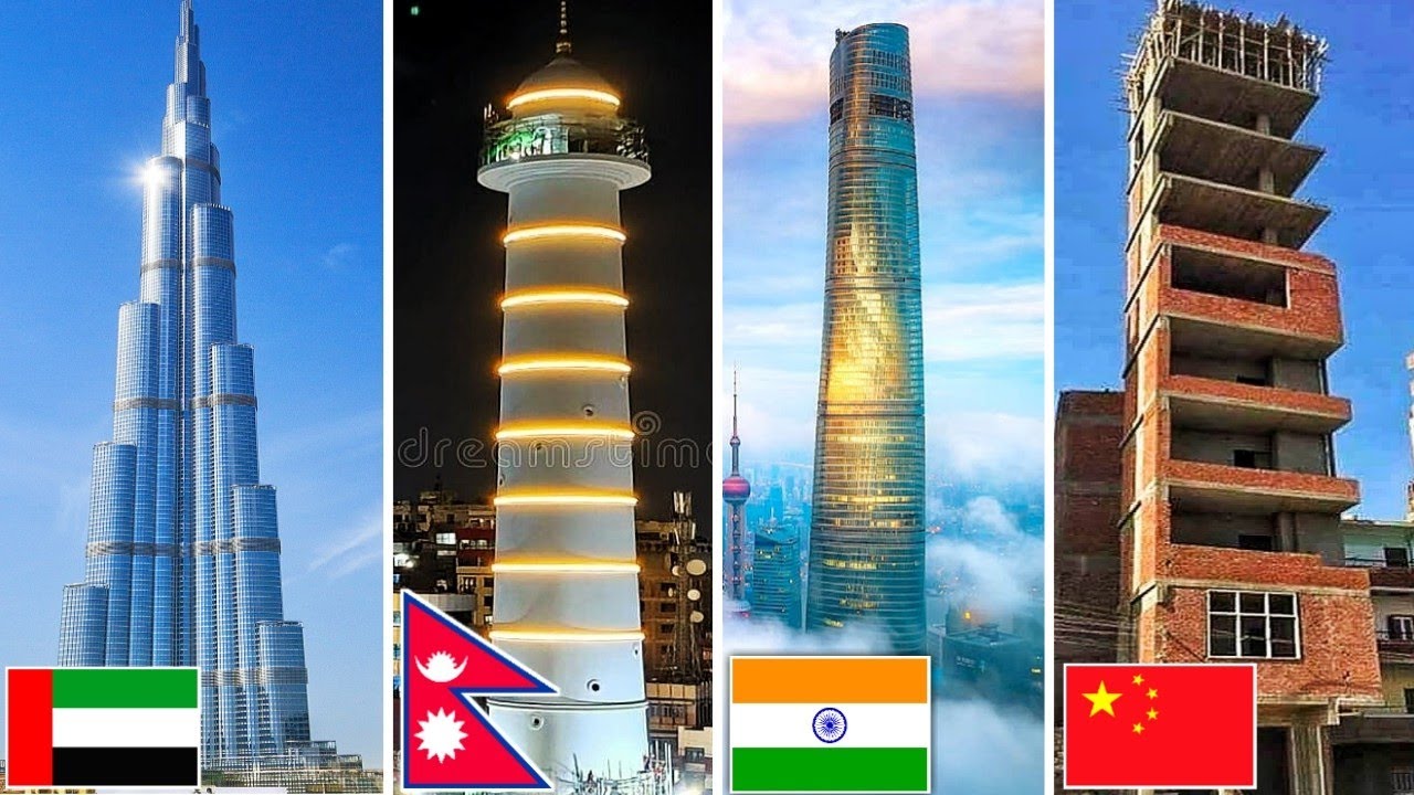 Top 5 Tallest View Tower in Nepal🌇 | Dharahara, Skywalk Tower🔥 - YouTube