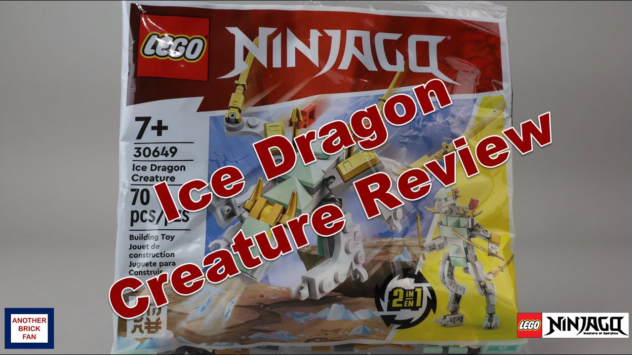 LEGO Ice Dragon Creature review set 30649 - YouTube