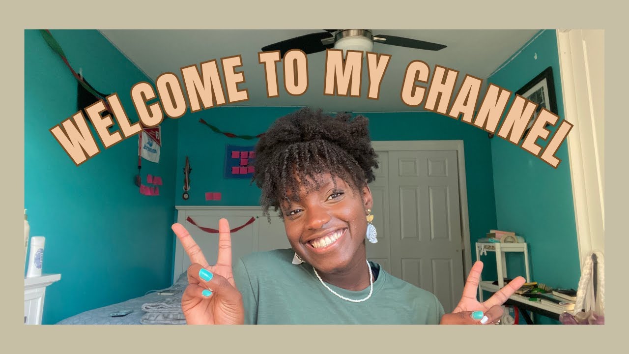 my FIRST video!! | WELCOME to my channel!! - YouTube