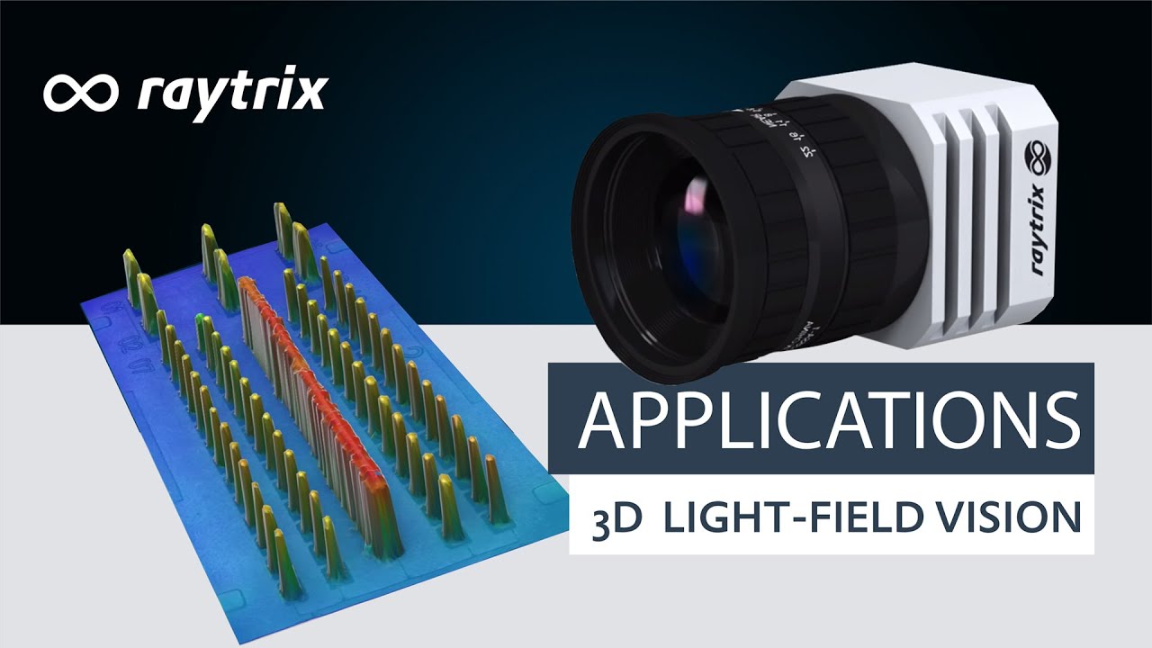 Raytrix applications with Light-Field Vision Technology - YouTube