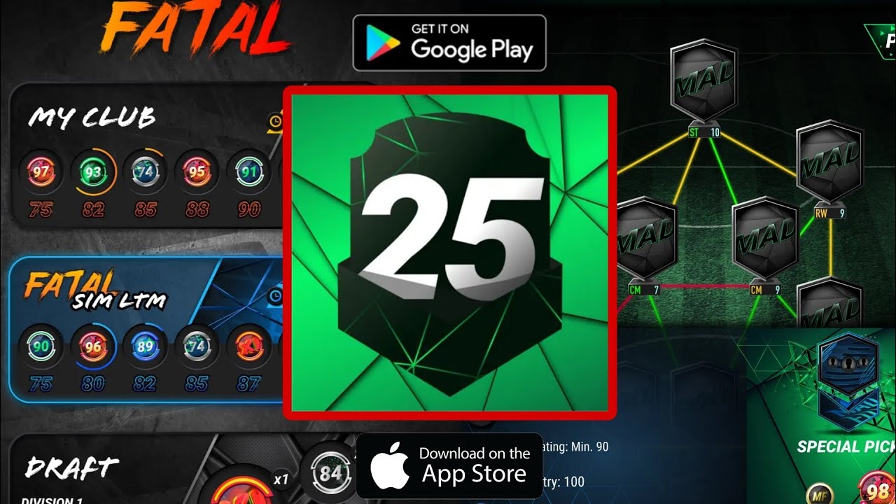 MADFUT 25 Draft, Packs, Squad Builder iOS HD Gameplay - YouTube