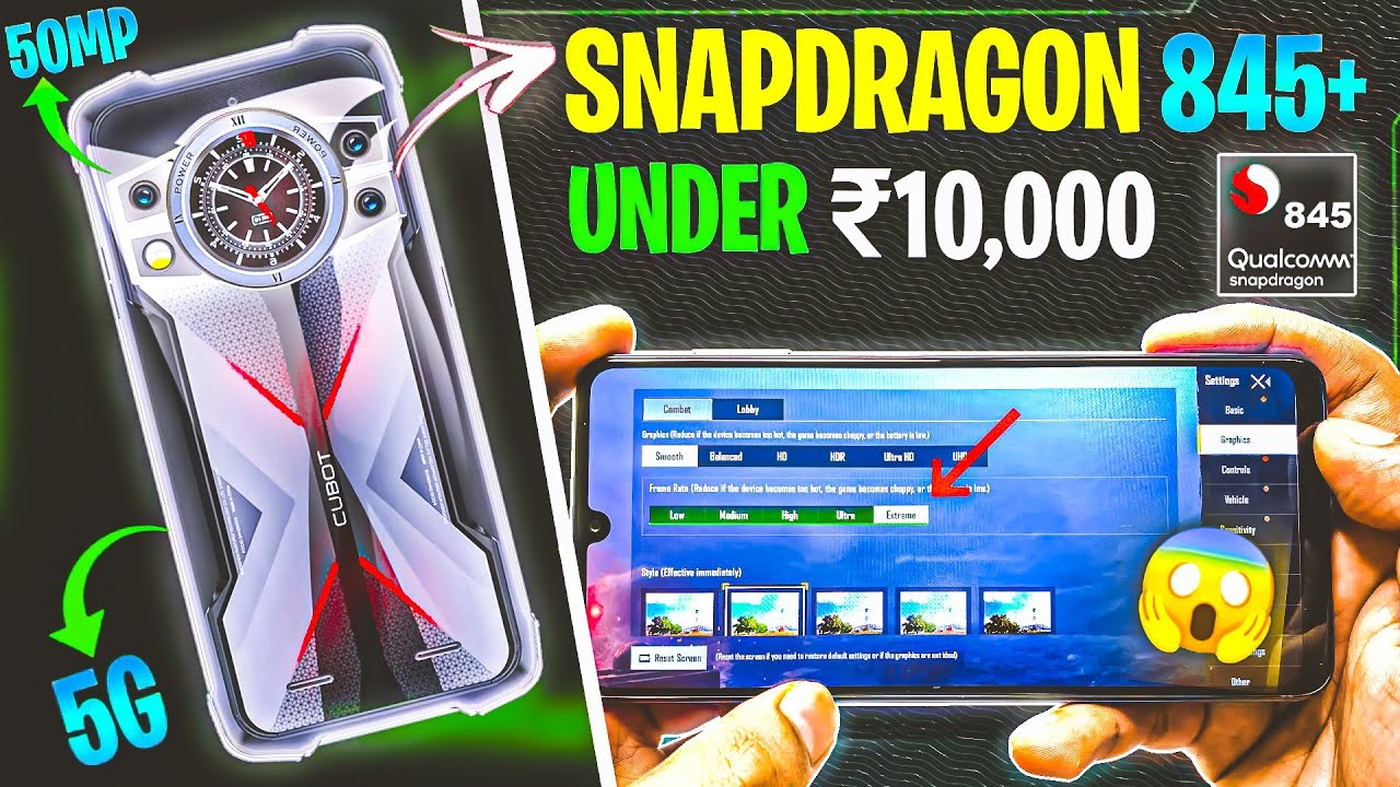 Snapdragon 845+ Processor Under 10,000 Rs.😱😍 | Best Gaming Phone For ...