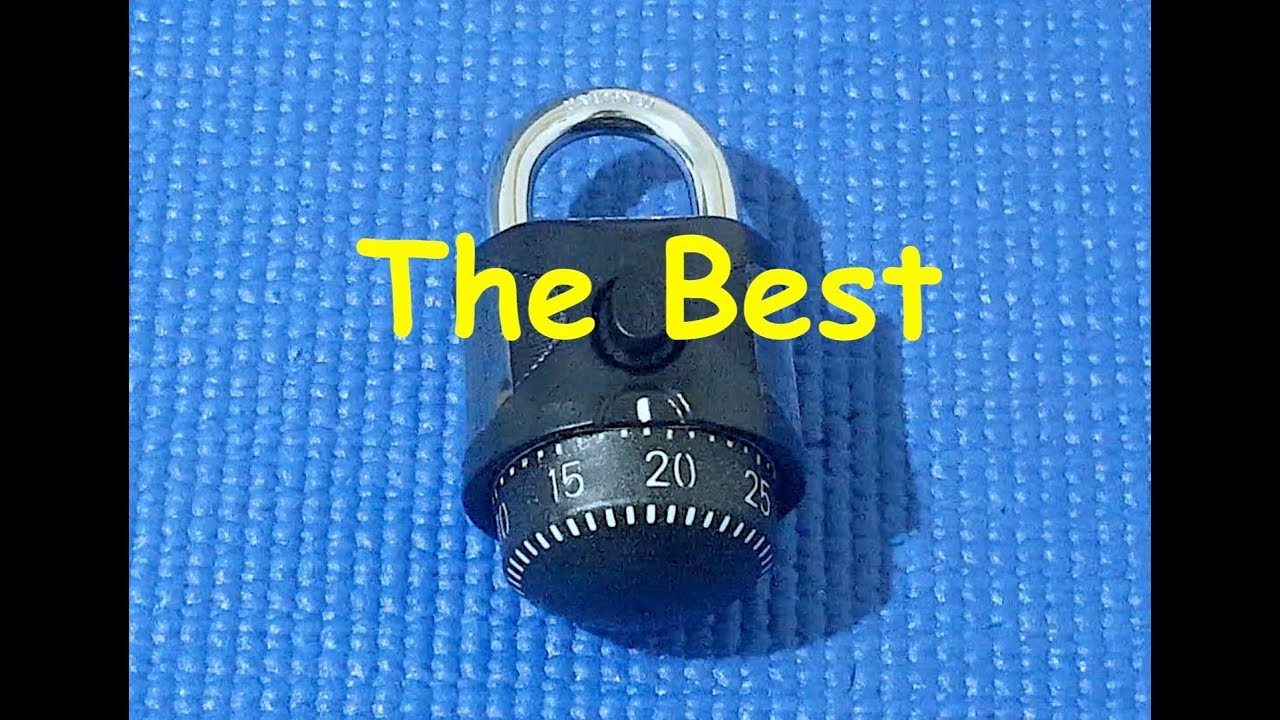 (Picking 98) The best Master Lock dial combo I've ever seen - YouTube