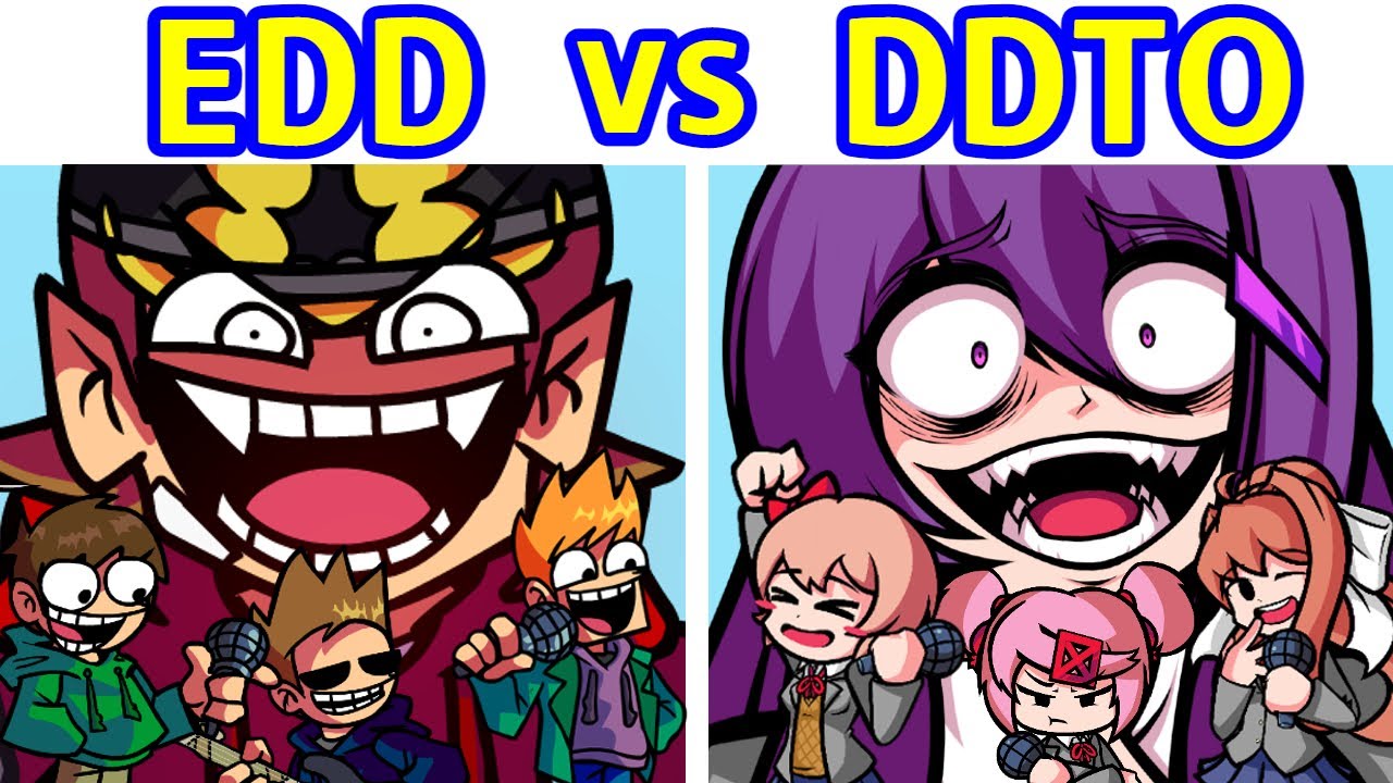 FNF : Full Español - EDDSWORLD vs DDTO | Four Way Fracture [ MOD ...