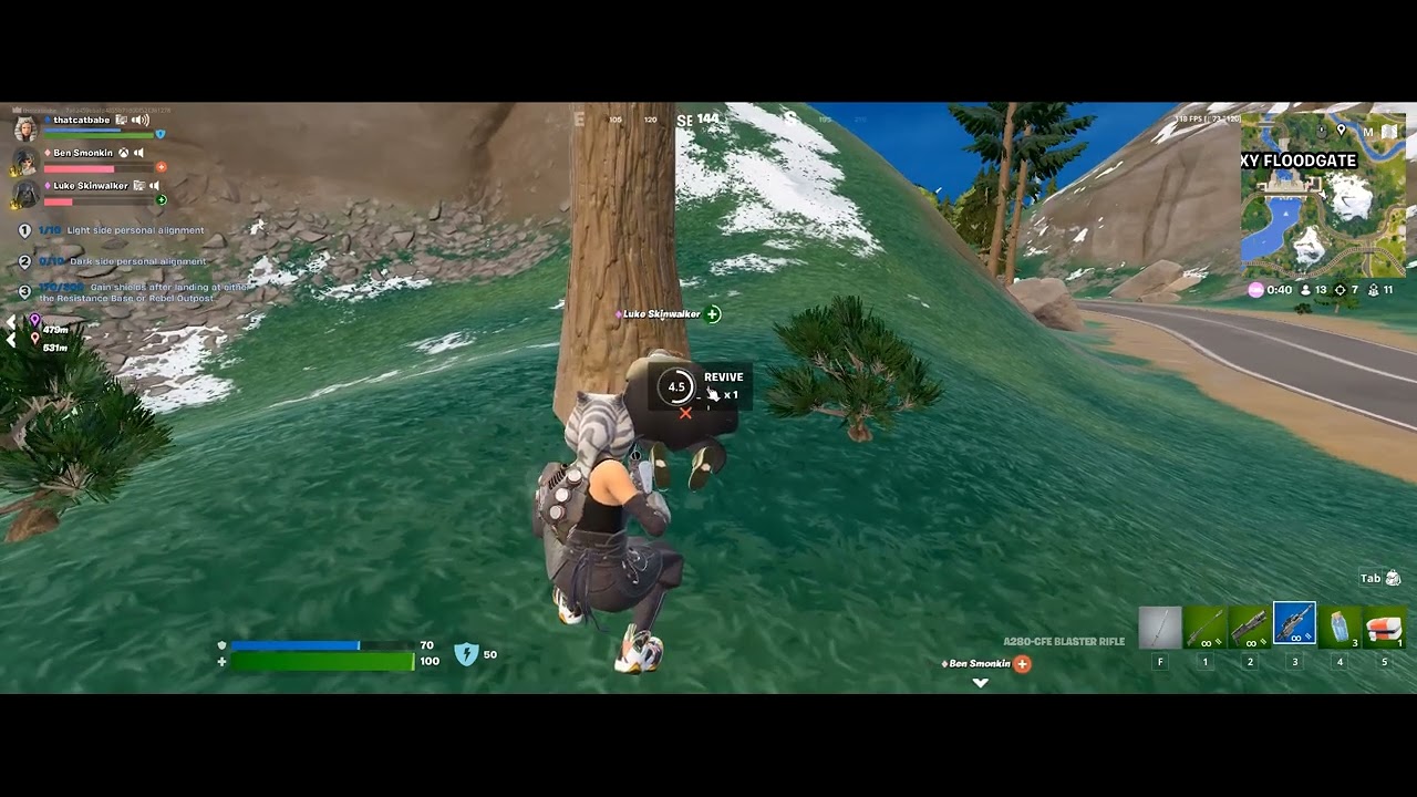 Don't Emote Before Rezzing The Homie - YouTube