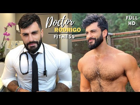 Hairy Doctor Bodybuilder | Handsome Man | Dr. Rodrigo | Fitness - YouTube