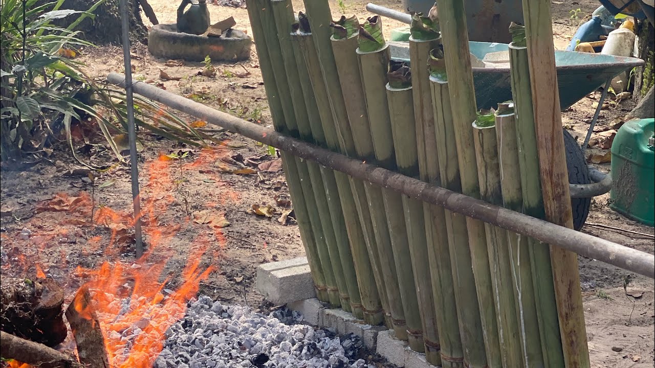 Lemang Buluh Resepi Tradisi Keluarga Pasti Sedap Cukup Rasa Lemak Manis ...