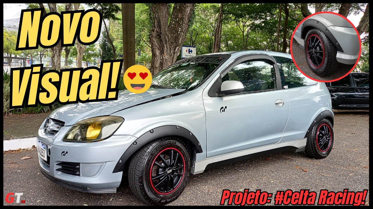 APRESENTANDO A NOVA PERSONALIZAÇÃO NAS RODAS DO PROJETO CELTA RACING 🚀 ...