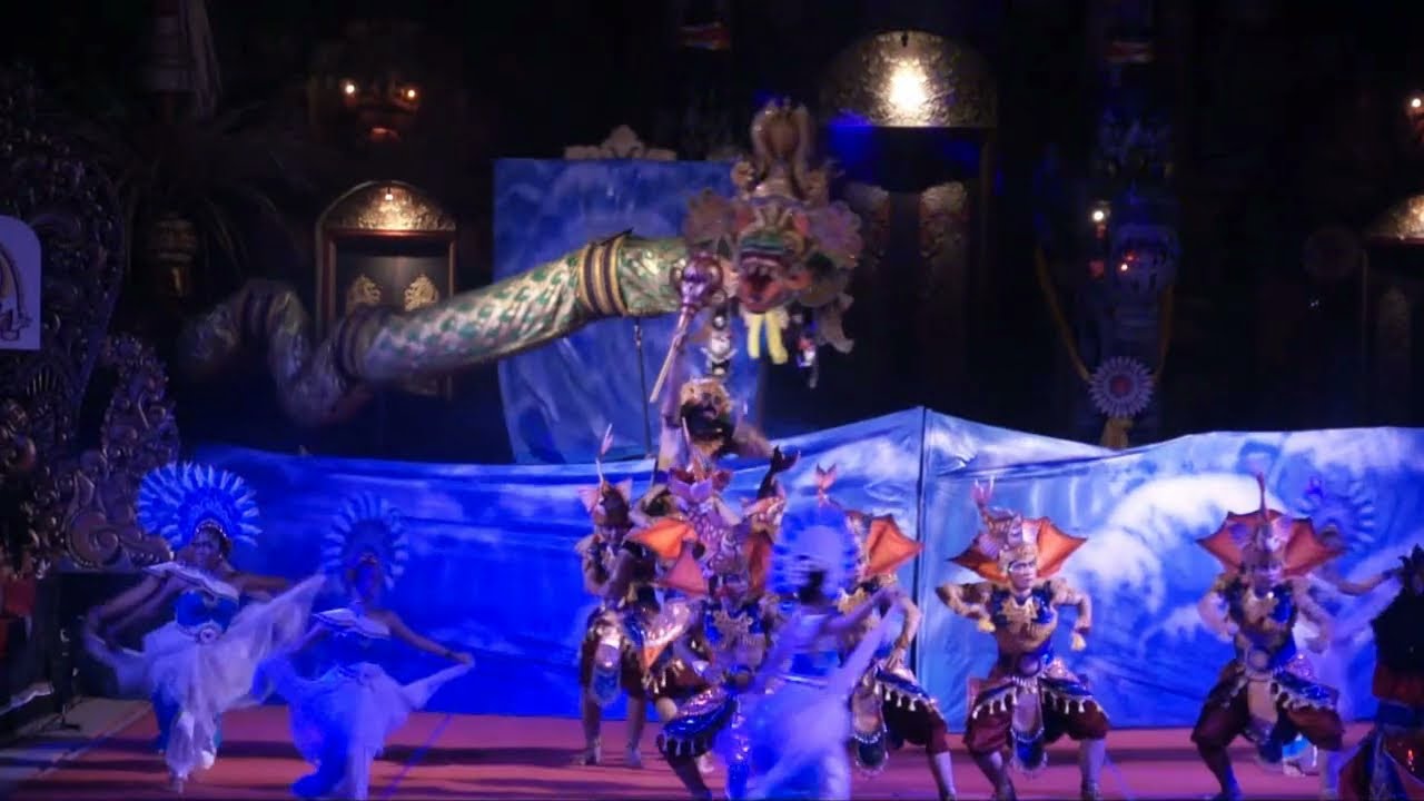 Fragmentari "Bima Ruci" duta Kota Denpasar (PKB2017, Gong Kebyar Dewasa ...