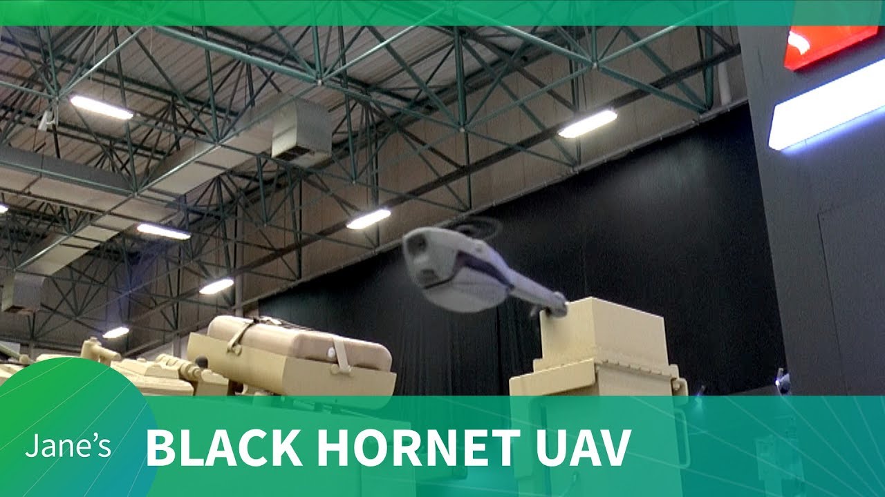 FLIR Unmanned Aerial Systems Black Hornet UAV - YouTube