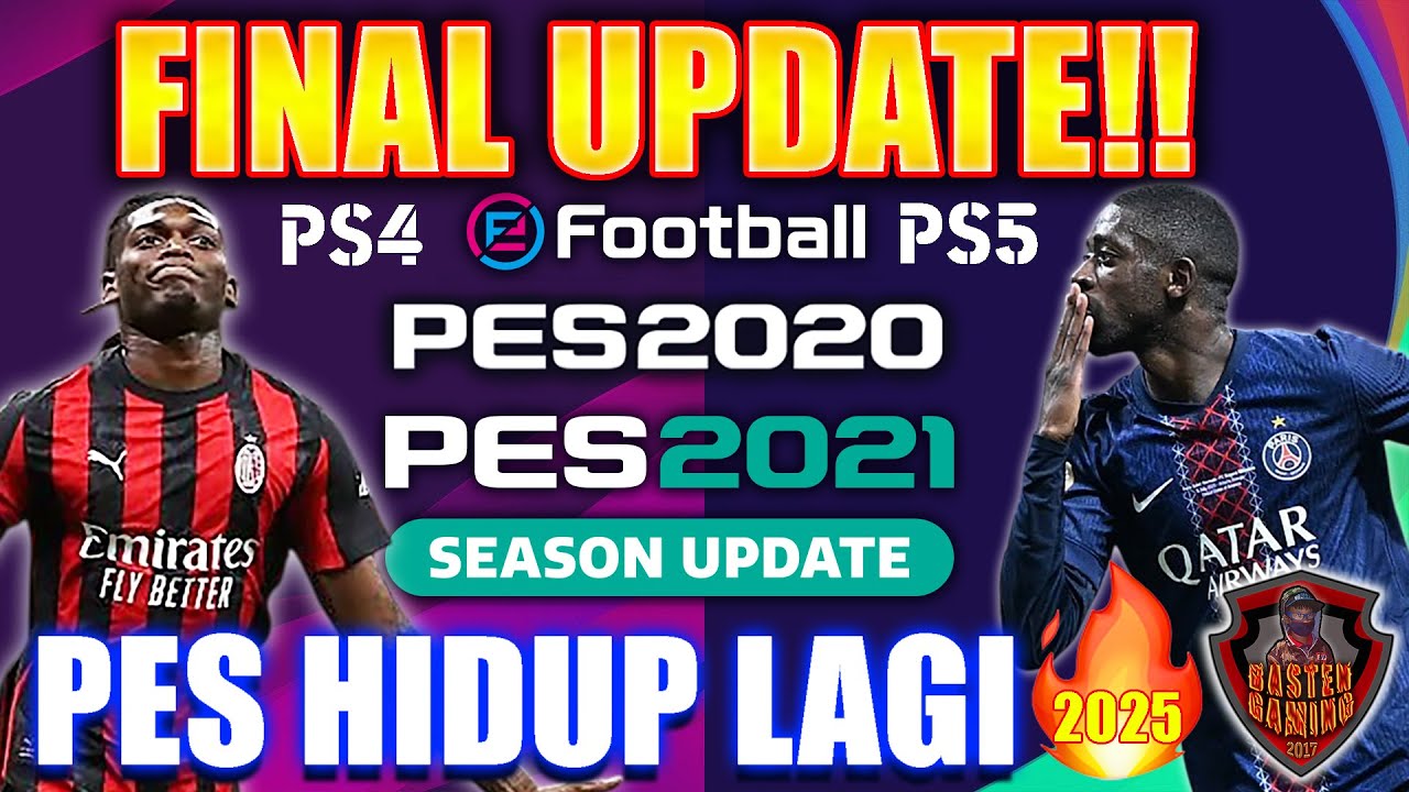 🔥TERBAIK SEPANJANG MASA!! PES 2020 & PES 2021 PS5 PS4 ORIGINAL HIDUP ...