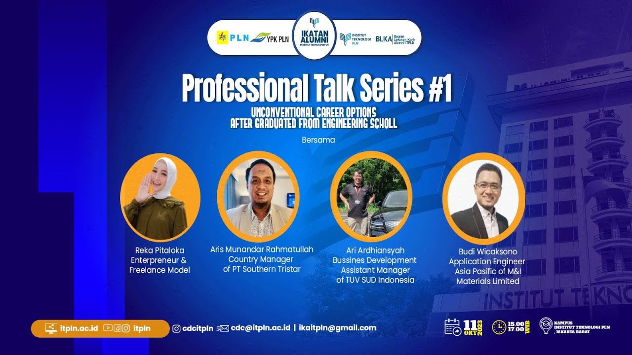 Professional Talk Series #1 - YouTube