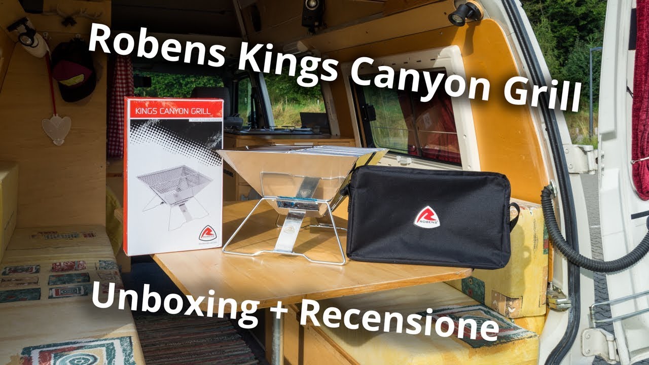 Robens Kings Canyon Grill - Unboxing + Recensione - YouTube