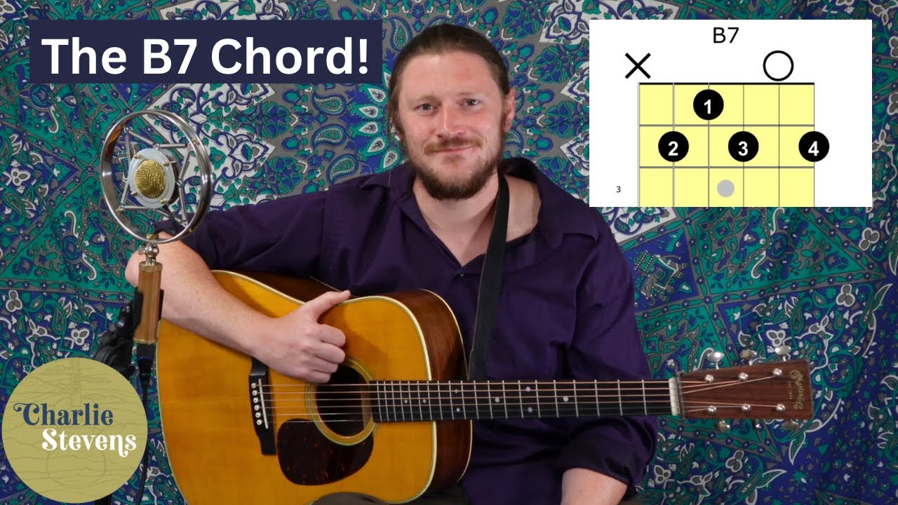 B7 (Cowboy Chords!) - Basic Guitar Lesson - YouTube